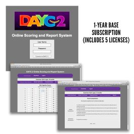 DAYC-2: Online Scoring and Report System (1-Year Base Subscription ...