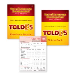 TOLD-P:5: Test of Language Development–Primary: Fifth Edition, Complete Kit